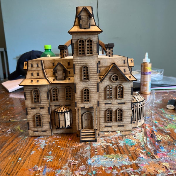 Palace Castle 3D Puzzle Fairy Tale Palace 3D Puzzle 3mm MDF Wood 3D ...