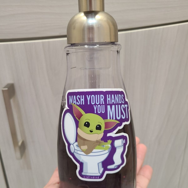 Please Wash Your Hans Printable Print Star Wars, Frozen, Die Hard - Etsy