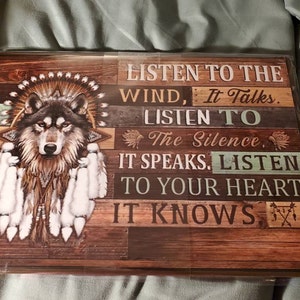 Cherokee Blessing Native American Wooden Sign for Your - Etsy
