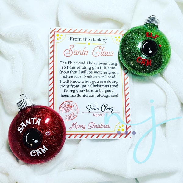 Santa Cam Letter, Printable Letter From Santa Claus, Pdf, Png, Jpg ...