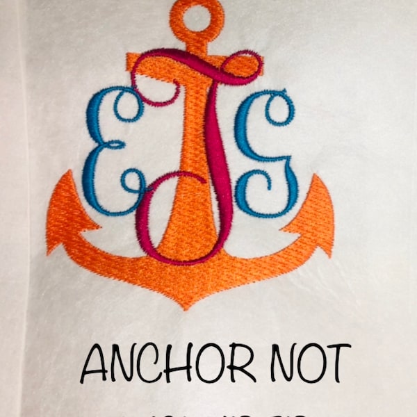 Bailey Monogram Machine Embroidery Font 1" 1.25" 1.5" 2" 2.5" 3 ...