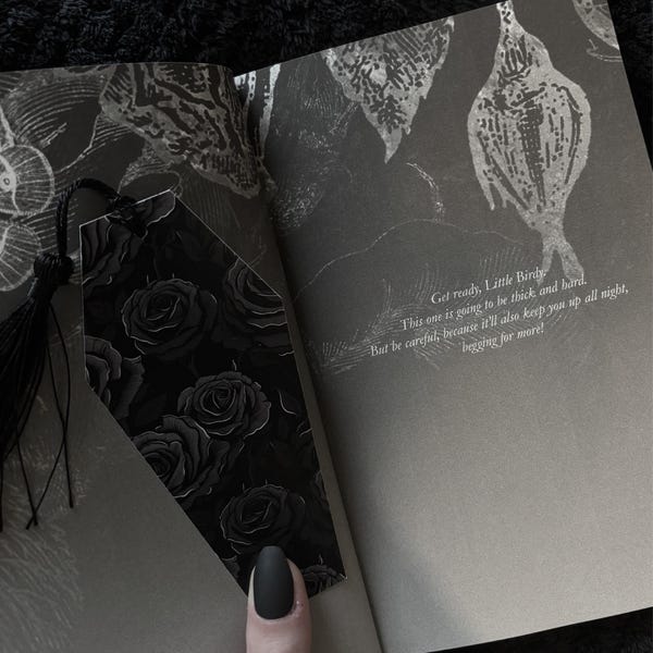 Coffin Shaped Ghost Bookmark, One More Chapter, Goth, Tassel, Shaped ...
