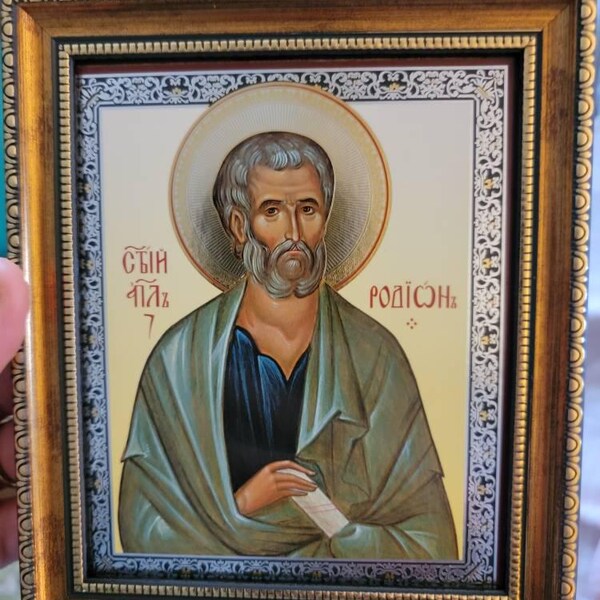 JESUS CHRIST "blessing" Icon, Personalized Icons, Handmade Orthodox ...
