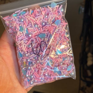 100 Grams Iced Grape Crush Fishbowl Resin Shaker Sprinkle Mix - Etsy