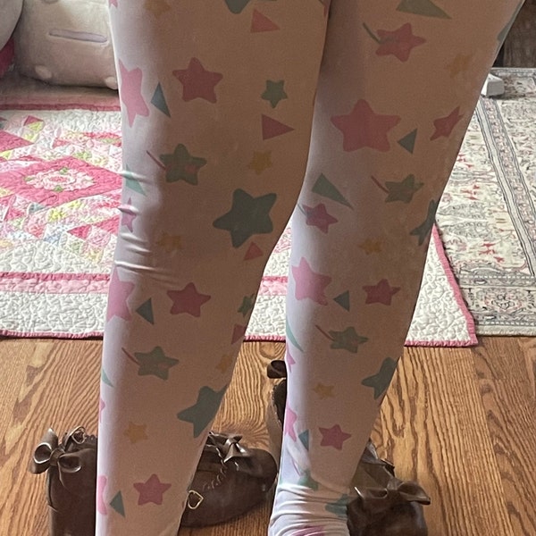 Starry Dreamy Tights, Fairy Kei Tights, Fairykei Tights, Cute Tights ...
