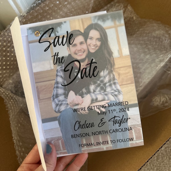 Custom Concert Ticket Save the Date, Music Lovers Save the Date, With ...