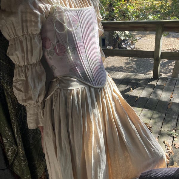 Reversible Chest Corset With Hand-painted With Butterfly, Black Corset ...