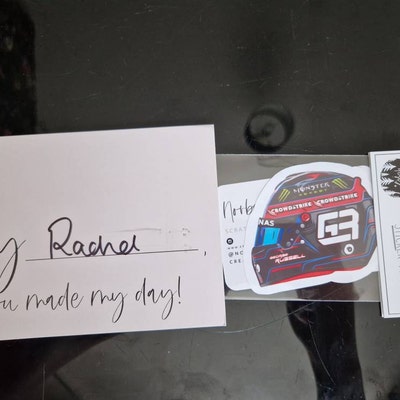 George Russell Logo Vinyl Sticker - Etsy