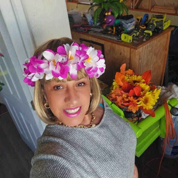 Class of 2025 Hawaiian Rose Flower Lei Fabric Flower Lei Graduation Lei ...