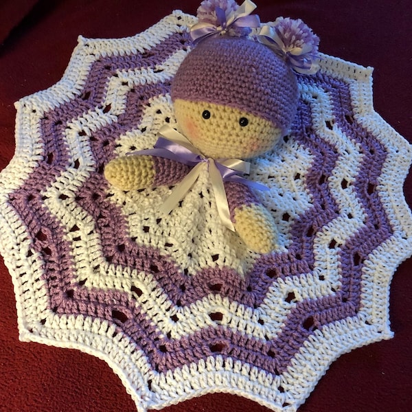 Amigurumi Crochet Baby Snuggle, PDF Pattern, Comfort Toy for Baby Sleep ...