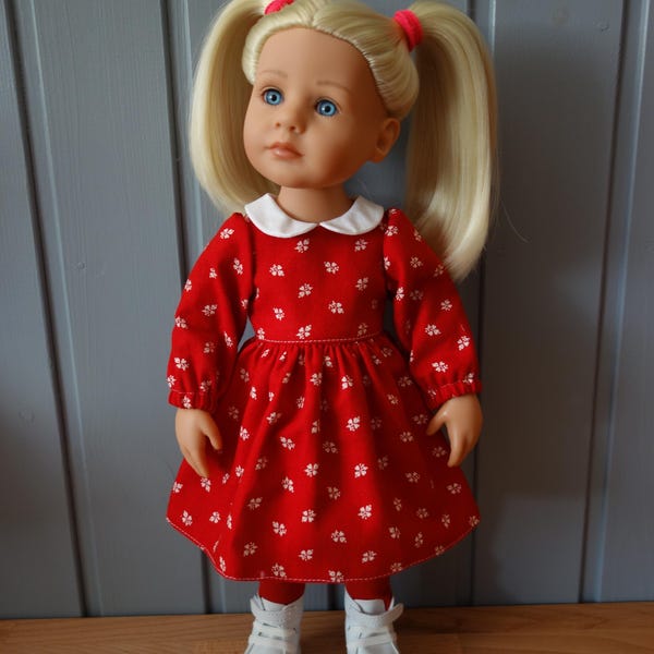 Short Sleeve Crochet Dress Gotz Happy Kidz 18''/48-50cm Doll and ...