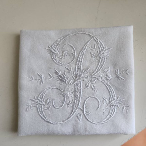 Machine Embroidery Design Capital Letter B Digitized Victorian Alphabet ...