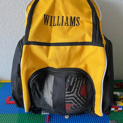 Personalized Soccer Backpack, Equipment Bag, Soccer Ball Bag, Sports ...