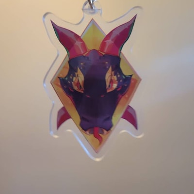 Lilian Keychain gildedguy Stories Charm - Etsy