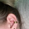 316 L Stainless Steel Conch Hoop, Five Stacked Conch Hoops, Gold Conch ...