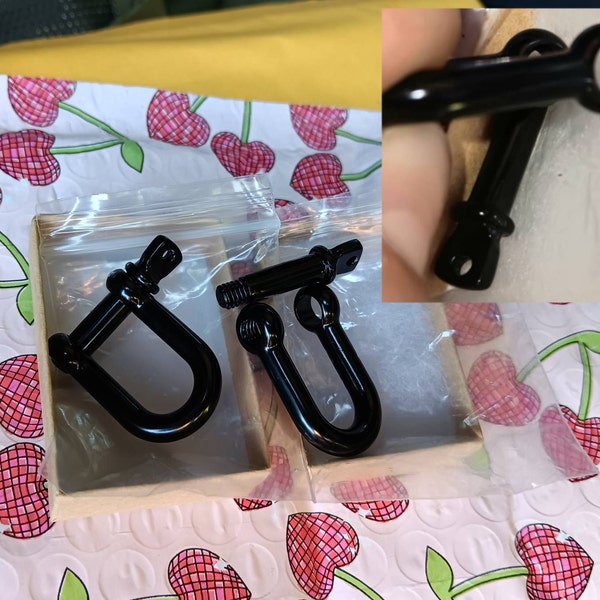 Cord End Tips Bell Ends - Plastic End Caps With 4.5mm Diameter Hole ...