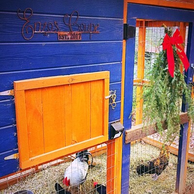 Farm Sign, Chicken Coop Sign, Established Date Any, Barn Decor, Farm ...