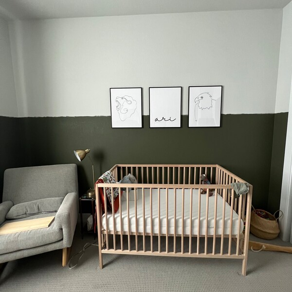 Abstract PC Line Drawing | Minimalist Art | Wall Decor | Computer ...