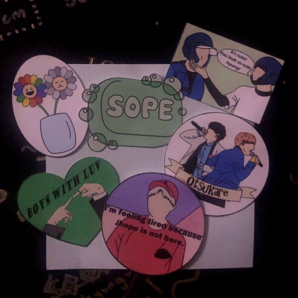 BTS Jin / Seokjin Holding Rj Inspired Weather / Scratch Proof Vinyl ...