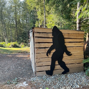 Huge All Weather Bigfoot Yard Display Over 7ft Tall Life-size Bigfoot ...