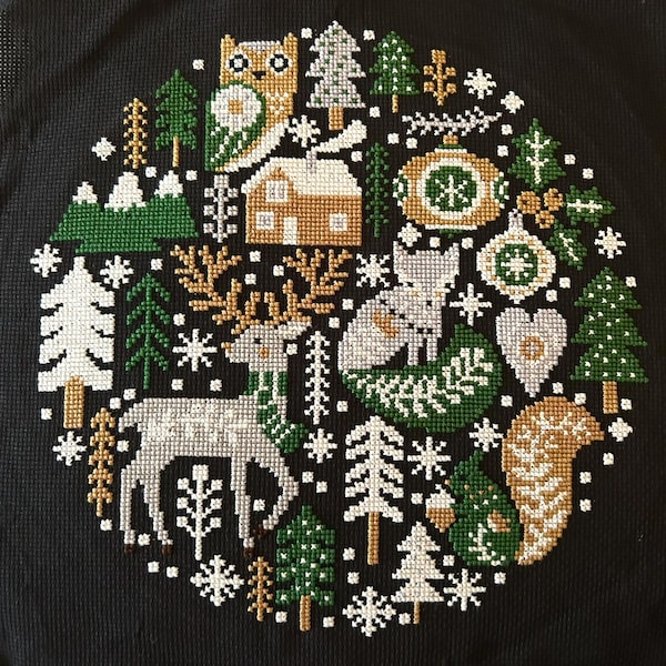 Mini Cross Stitch Pattern. Sunflower. Counted Cross Stitch Chart ...