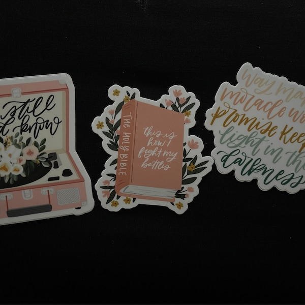 Build Your Own Sticker Bundle | Bible Stickers | Christian Stickers ...