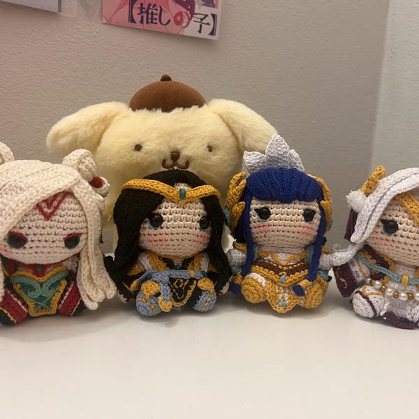 Toji Fushiguro Jujutsu Kaisen Amigurumi Häkelpuppe, Jujutsu Kaisen ...