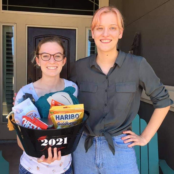 Off to College Gift Basket | the Adventure Begins | College Starter Kit ...