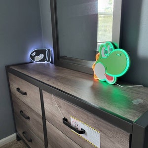 WASD Keys Edge Lit LED Sign Neon Like LED Arcade - Etsy