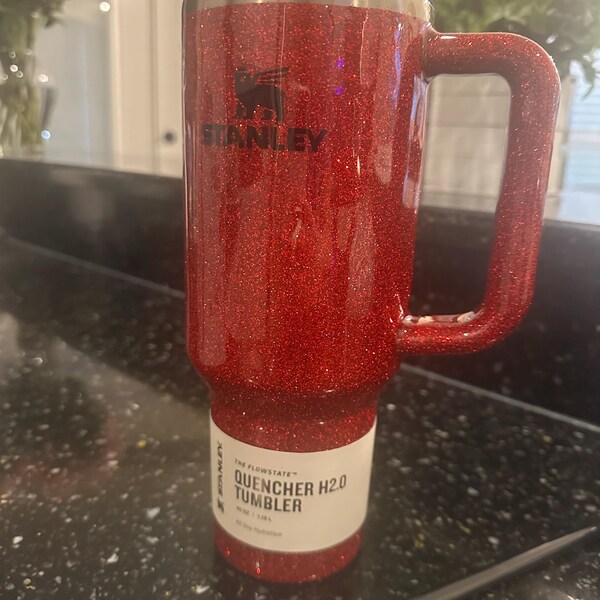 Customized Stanley Tumbler | Ombré NEON Tumbler 40oz | Personalized ...