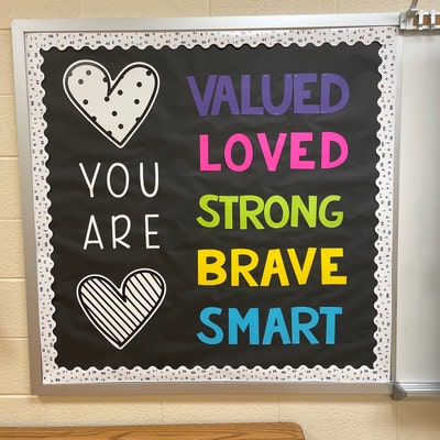You Are Bulletin Board Cutouts Decor - Etsy