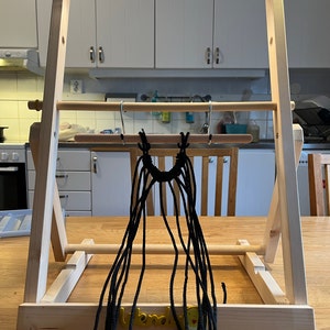 Macrame Workstation / Macrame Pedestal / Macramè Support / Macrame ...