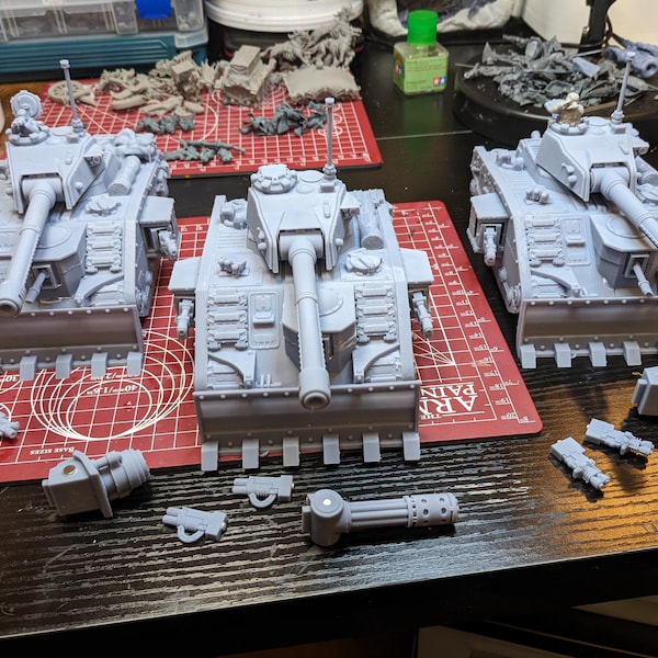 Grimguard Battle Tank | Stationforge | 1x32mm Scale Tank & 1x32mm Scale ...