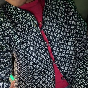 Handmade Patchwork Jacket, Hand Stitched Cotton Patchwork Jacket ...