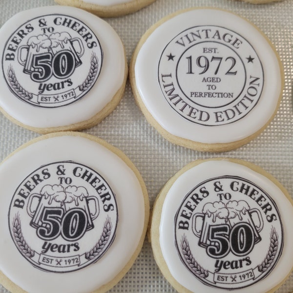 Beers and Cheers to 50 Years, 50th Birthday Svg, 50 Years Old Svg ...