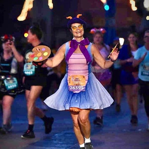 Rapunzel Inspired Running Costume Dress for Princess Run Half Marathon ...