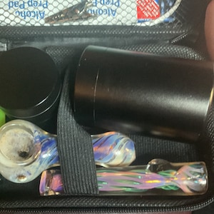 Smoking Bowl Kit 4 Piece Metal Grinder Pipe Grinder Set Stash Box ...