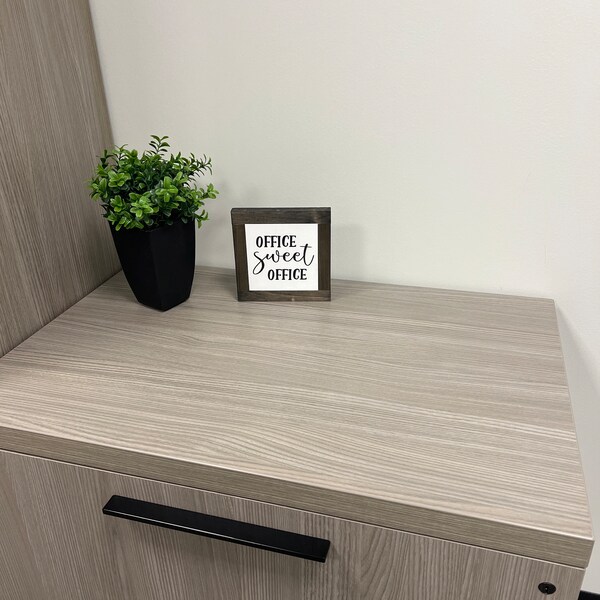 Office Sweet Office Sign, Office Desk Decor, Funny Office Space Sign ...