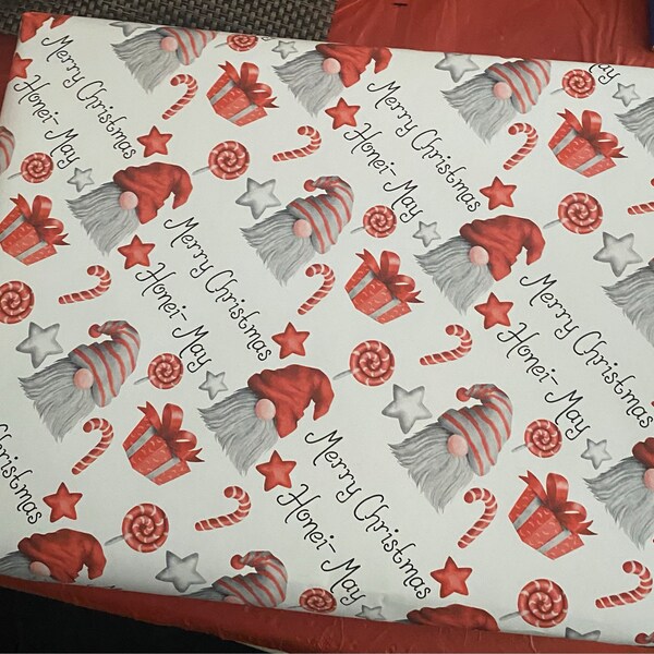 Personalised Thomas and Friends Wrapping Paper | Gift Wrap | Customised ...