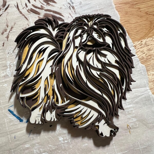 3D Lion Mandala SVG Lion,3d Layered Lion,lion Multilayer Svg,lion Paper ...