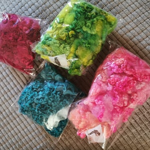 Sheep Locks 3oz, Sale, Spinning Fibre, Nunofelting, Felting, Doll Hair ...