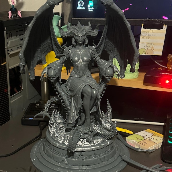 Medusa the Gorgon Standalone 8K D&d/pathfinder 75mm 140mm Miniature ...