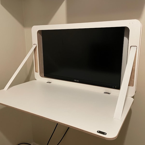 Monitor Murphy Desk - Wall Mounted - Etsy