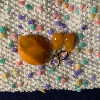 Unique Color Amber Souvenir Stone, Genuine Untreated Natural Baltic ...