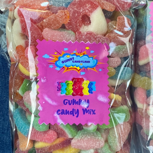 Gummy Candy Mix - Etsy