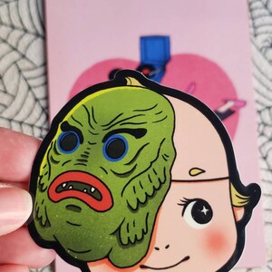 Creature Kewpie Vinyl Sticker Horror Classic Monster Black Lagoon ...