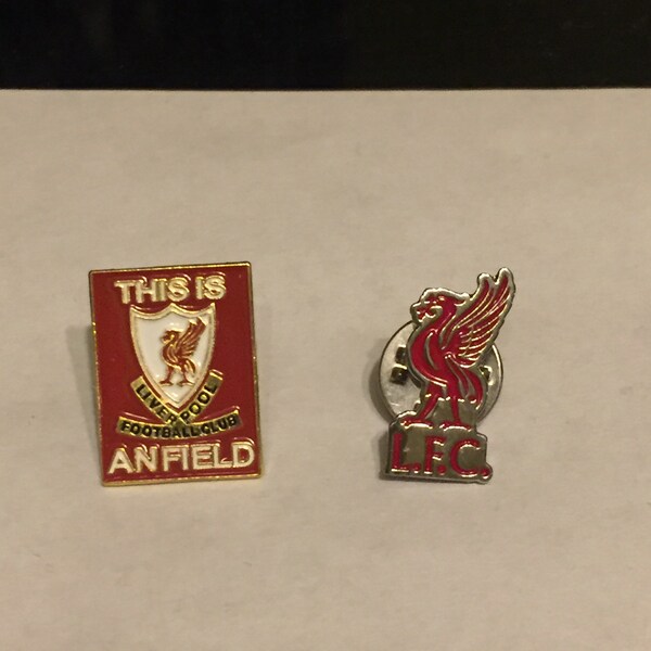 Liverpool FC Pin Badges - Etsy