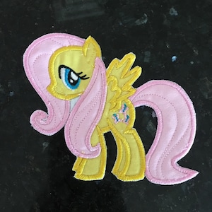 Yellow Pony Applique Embroidery Design - Etsy