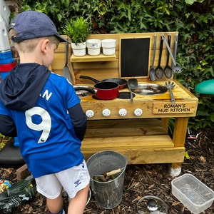 Large L Shape Mud Kitchen, Corner Mud Kitchen - Etsy UK