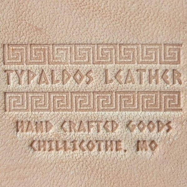 Aztec Lined Border Leather Craft Stamp B85 - Etsy